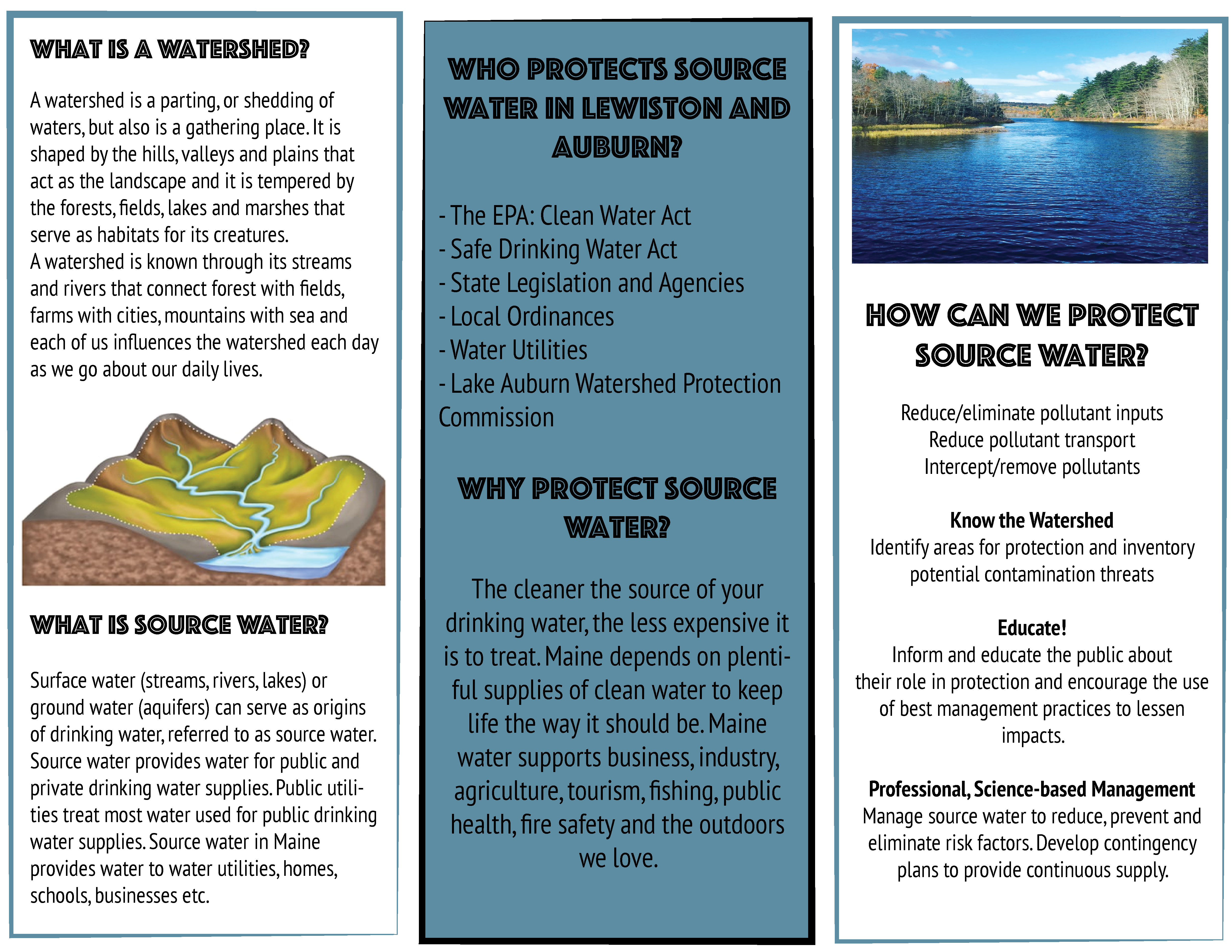 Lake Auburn Watershed Protection Commission Welcome To Lake Auburn